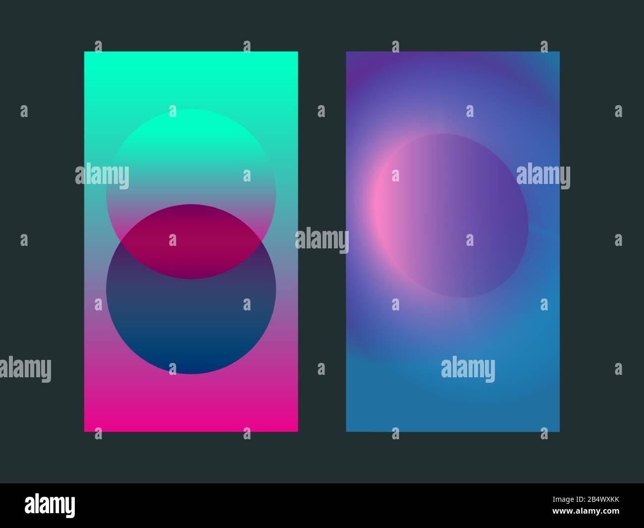 Gradient app vertical backgrund, fluid abstract mobile background ...