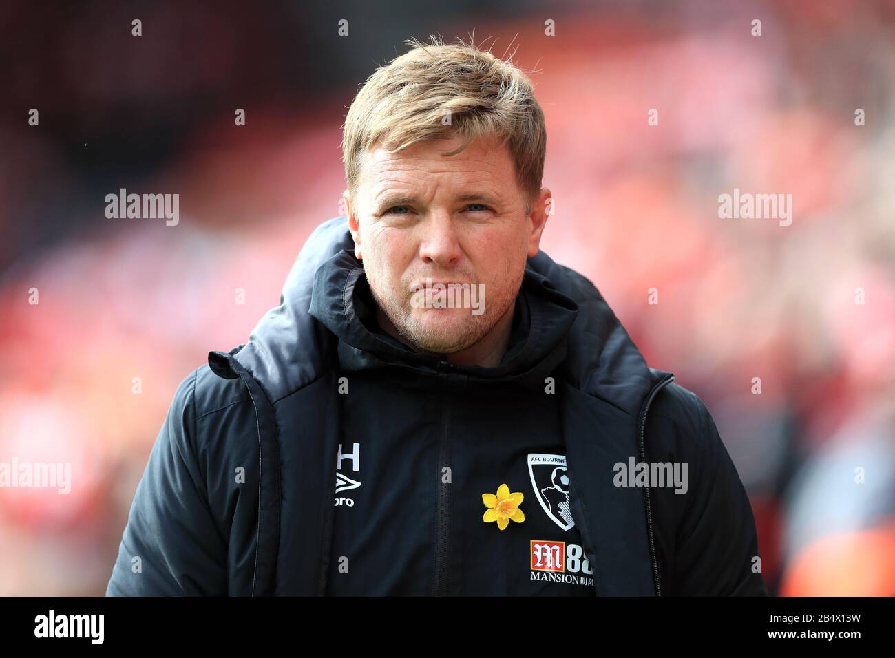 Bournemouth manager Eddie Howe ahead of the Premier League match at ...