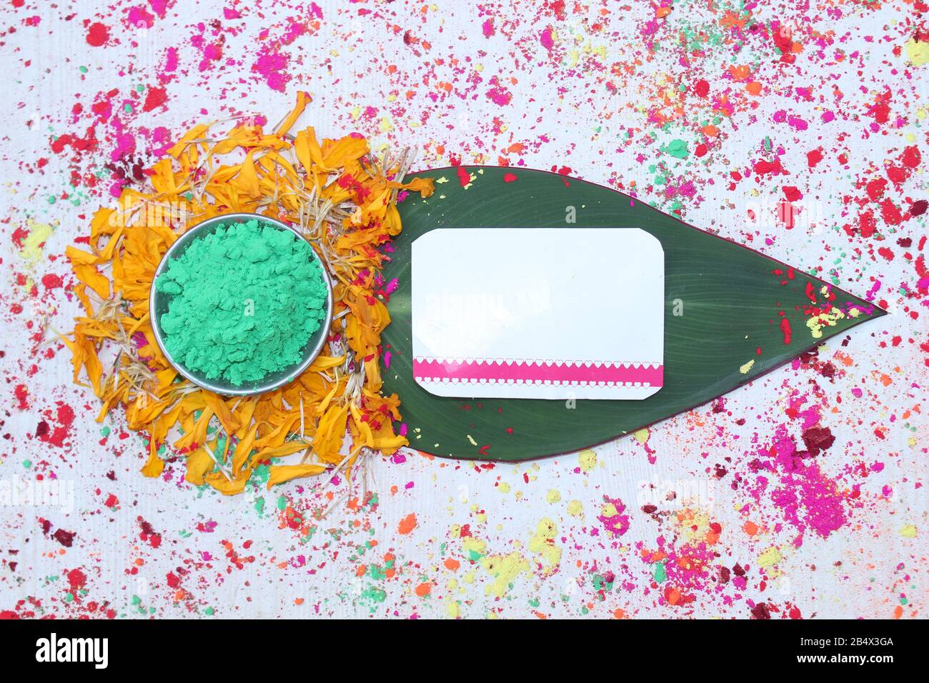 colorful traditional holi powder in bowls, Organic Gulal colors for ...