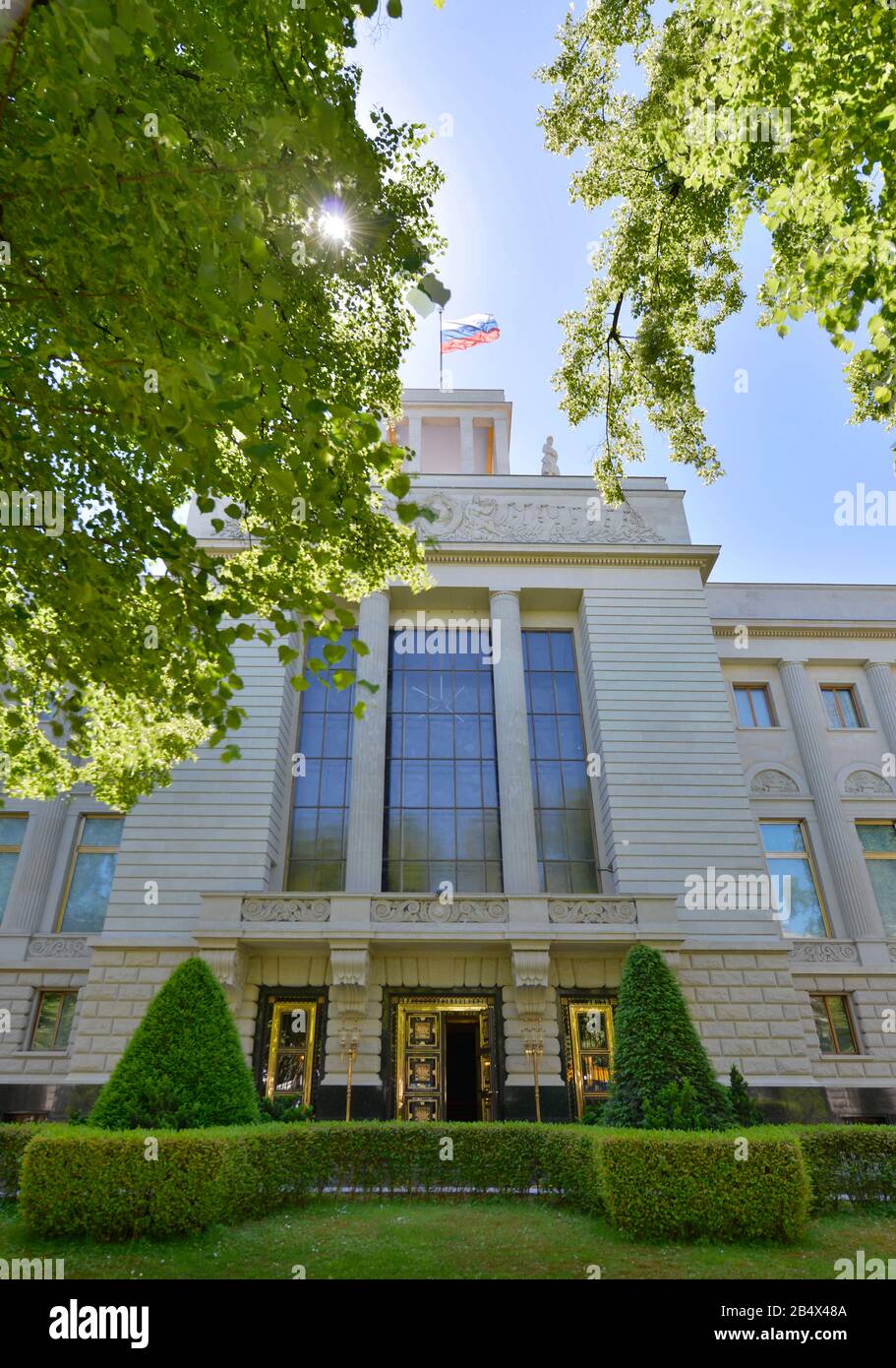 Russische botschaft berlin hi-res stock photography and images - Alamy