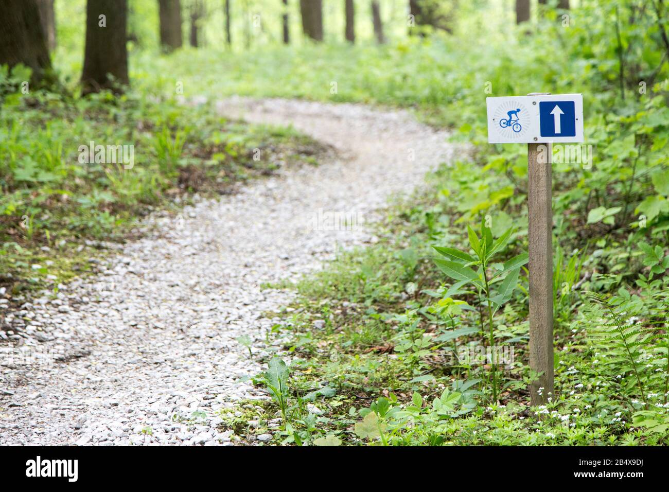 Empty gravel pathway hiking hi-res stock photography and images - Alamy