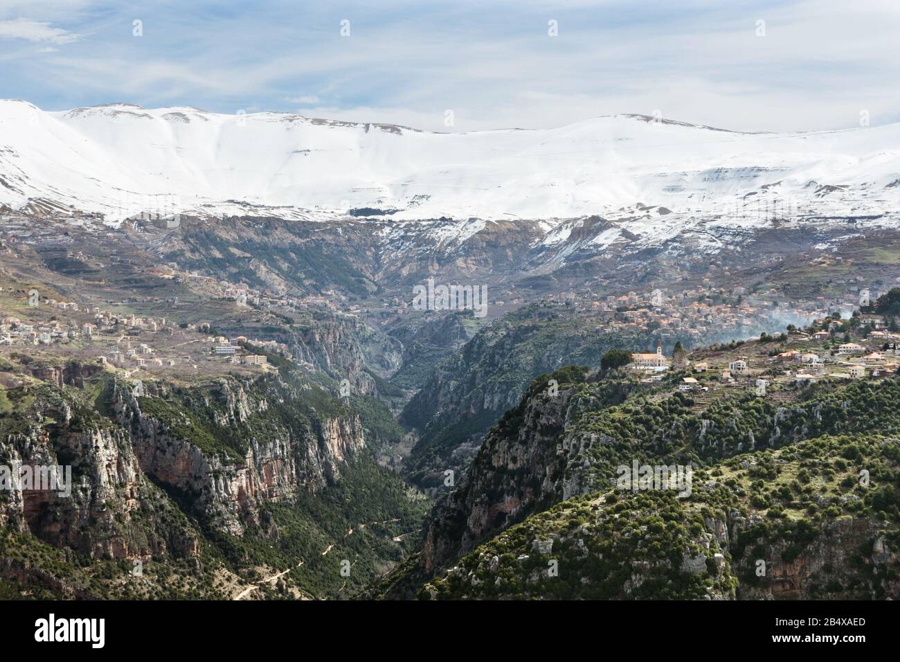 Qadisha valley lebanon hi-res stock photography and images - Alamy