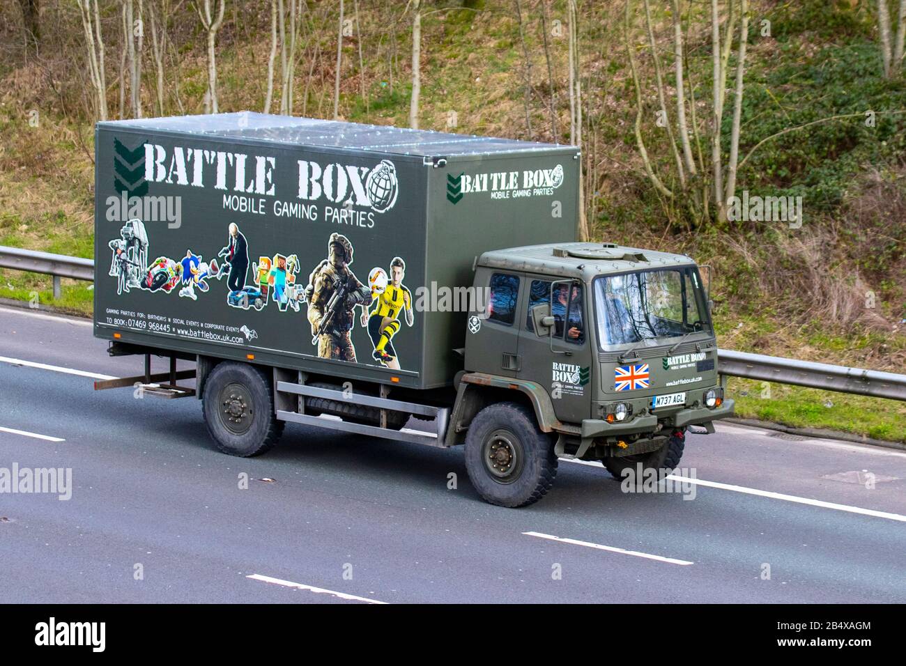 Converted ex british army vehicle hi-res stock photography and images ...