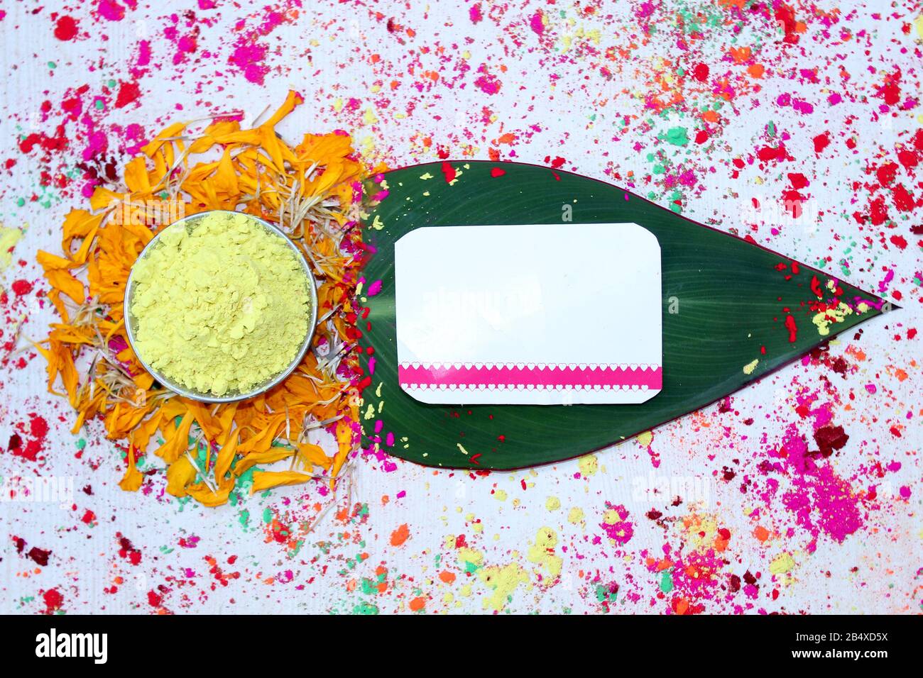 colorful traditional holi powder in bowls, Organic Gulal colors for ...