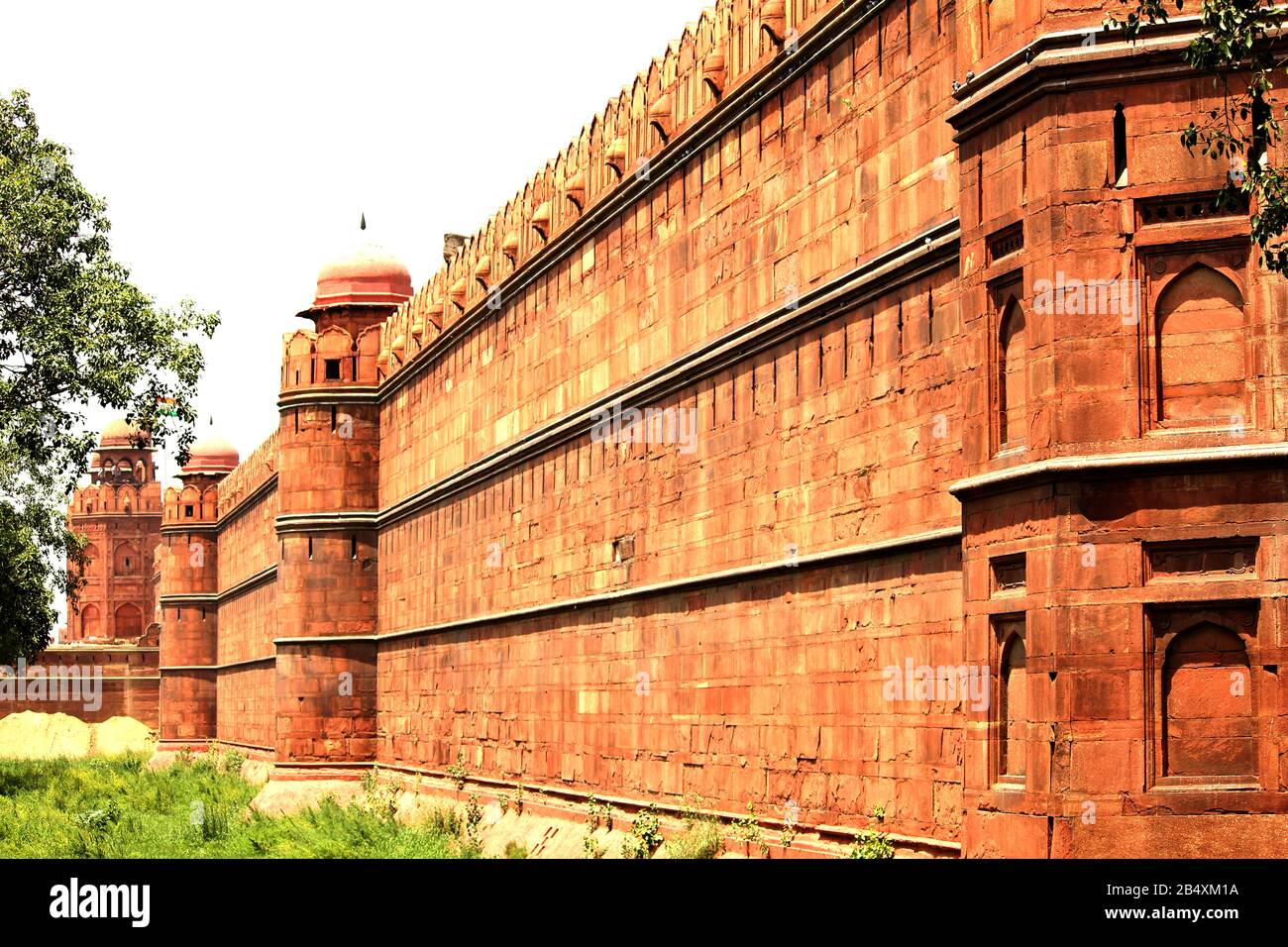 red fort ( lal kila Stock Photo - Alamy