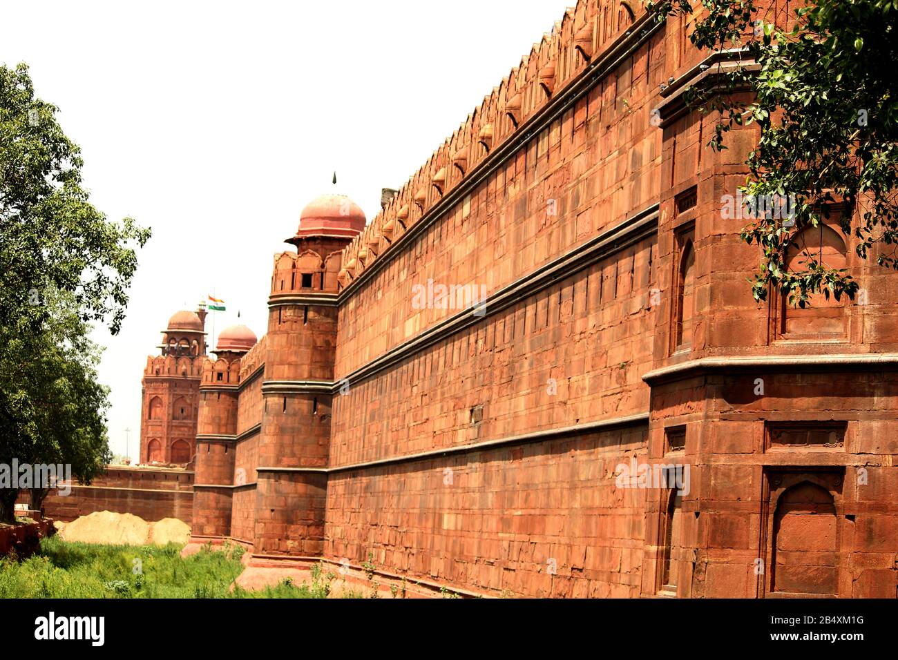 red fort ( lal kila Stock Photo - Alamy