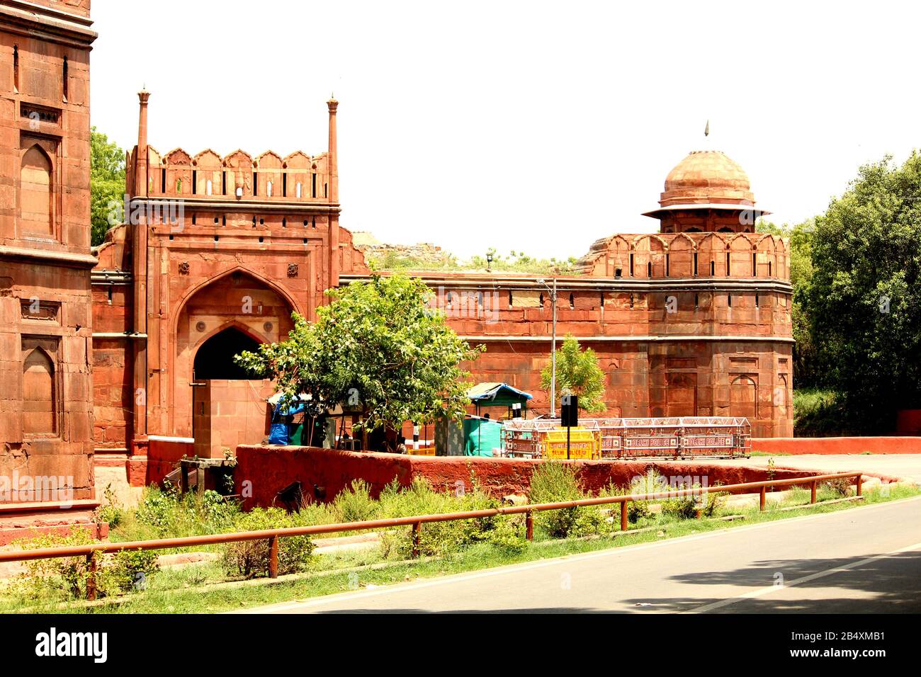 red fort ( lal kila Stock Photo - Alamy