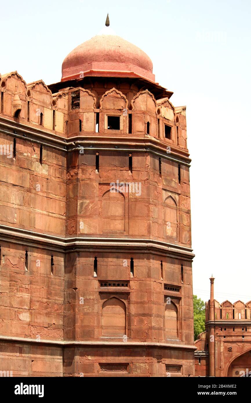 red fort ( lal kila Stock Photo - Alamy