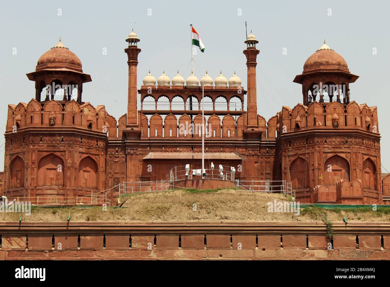 red fort ( lal kila Stock Photo - Alamy