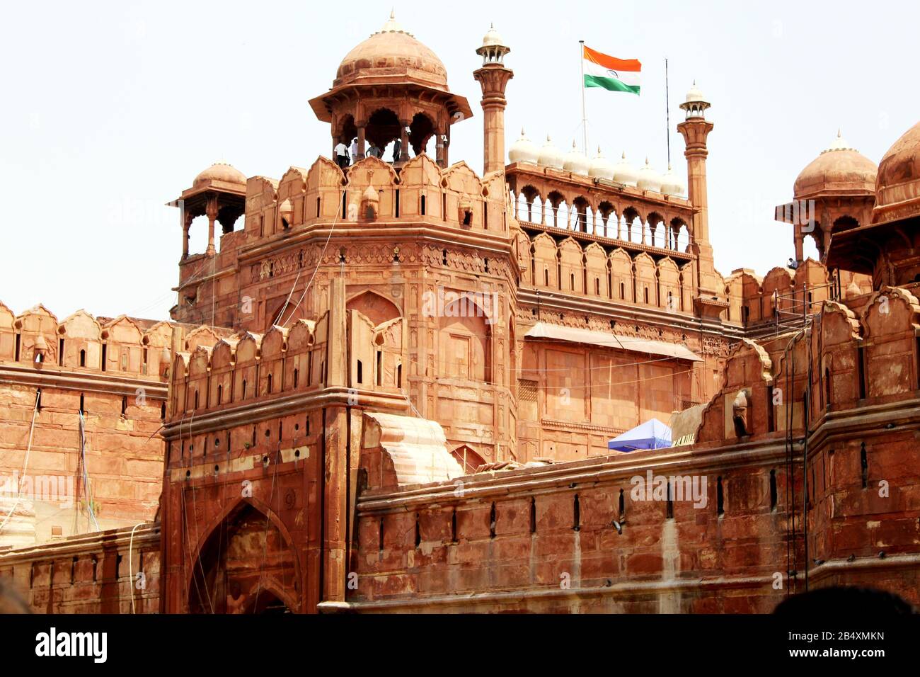 red fort ( lal kila Stock Photo - Alamy