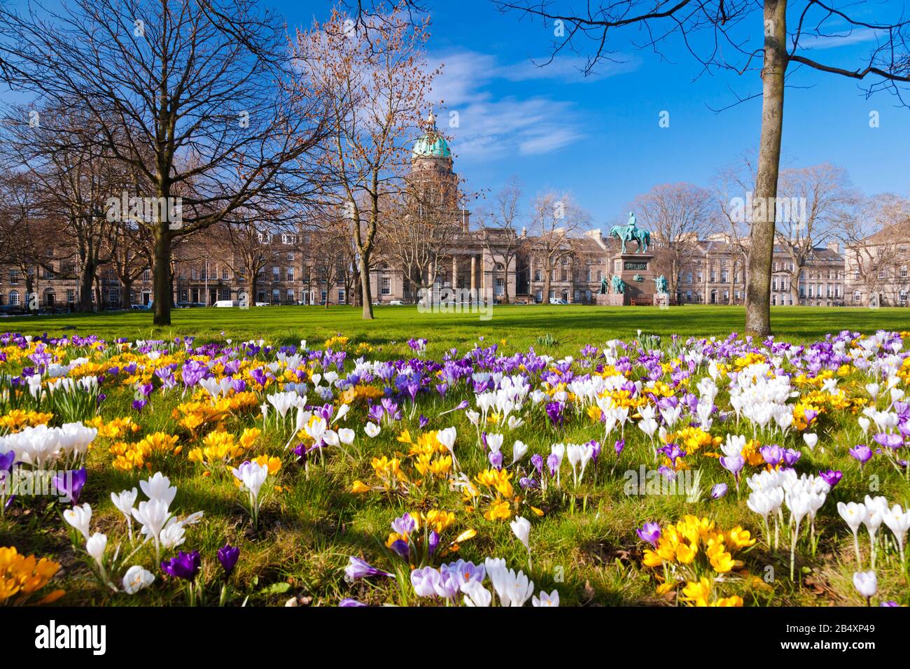 Edinburgh Charlotte Square Stock Photo - Alamy