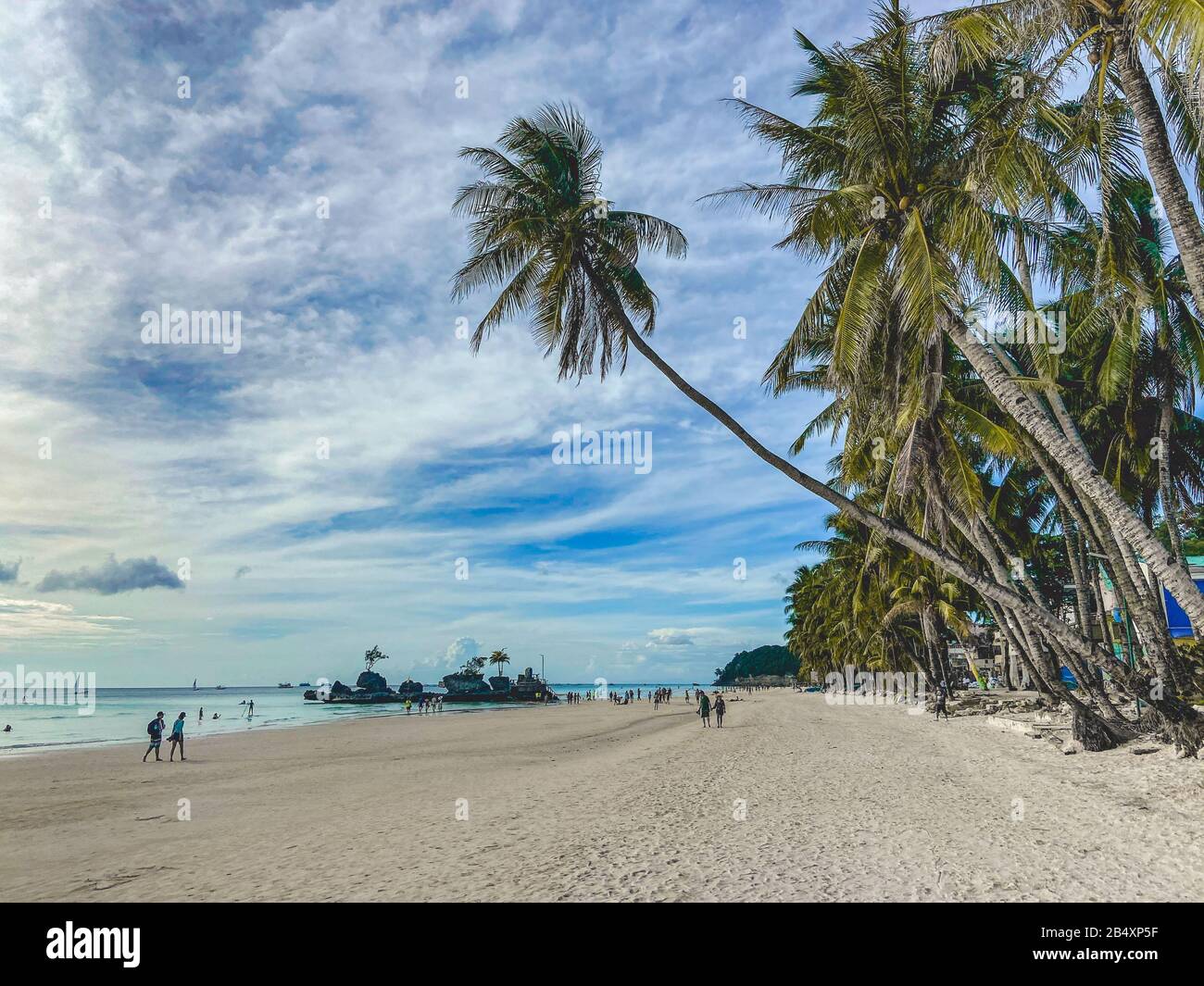 Boracay beach sunset hi-res stock photography and images - Alamy