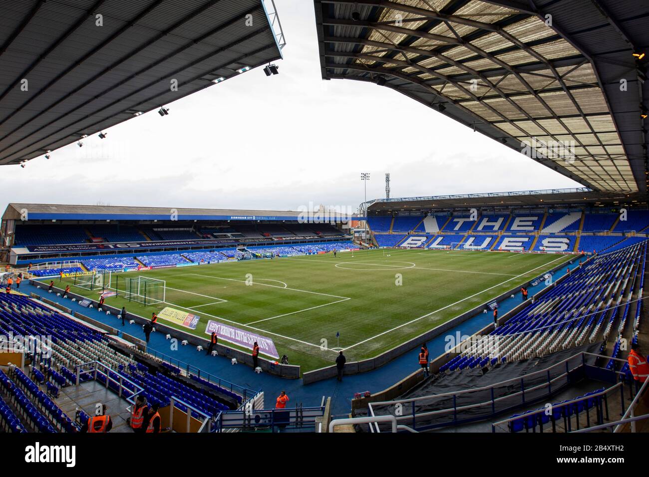 BIRMINGHAM, ENGLAND - MARCH 7TH General View of Birmingham City's St ...