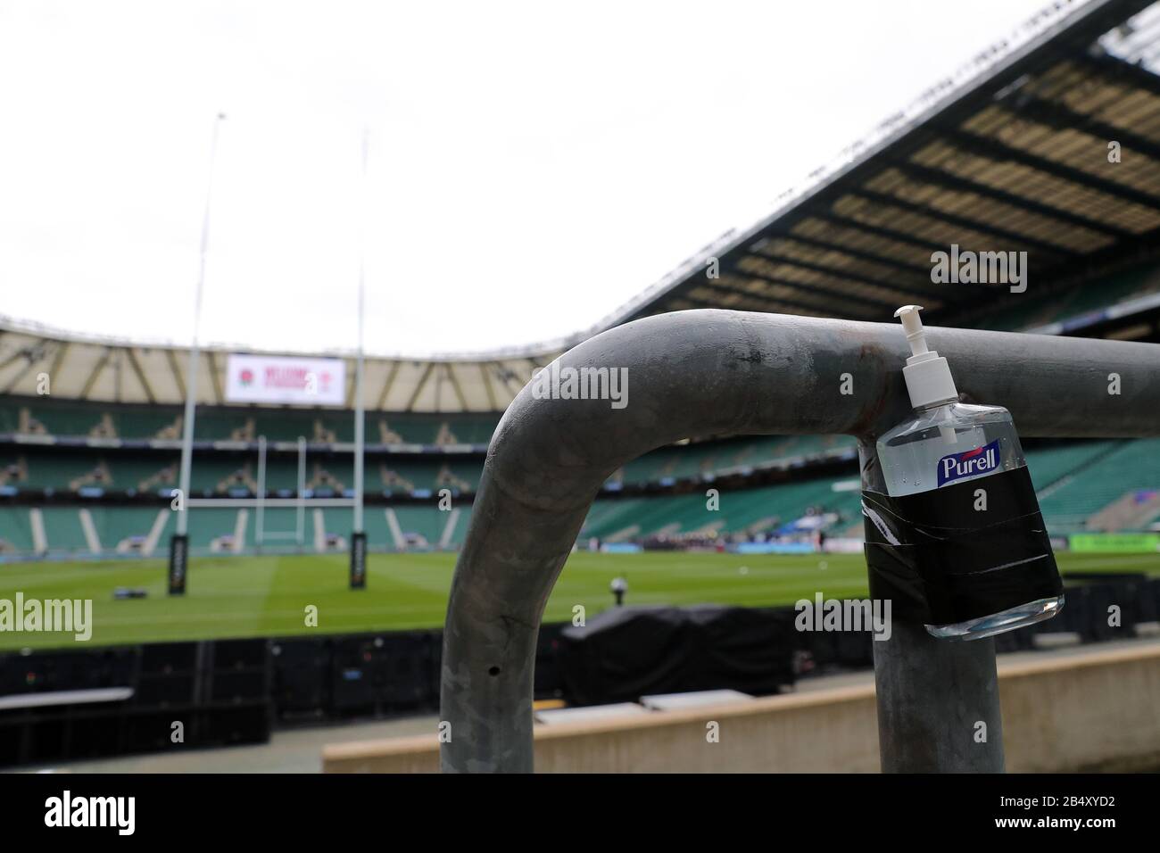DISPENSERS,STADIUM, ENGLAND V WALES GUINNESS SIX NATIONS 2020, 2020 ...