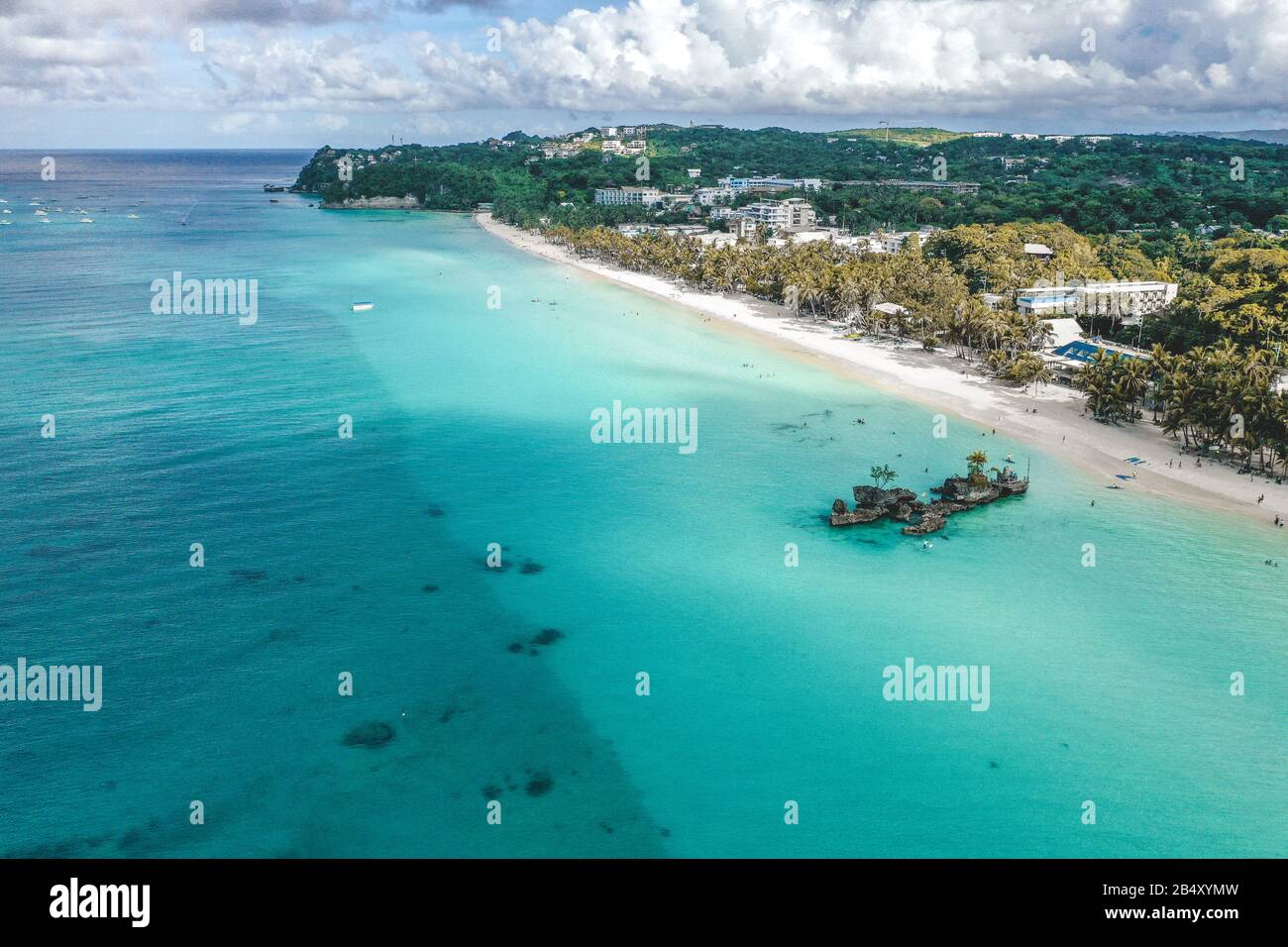 Boracay island aerial hi-res stock photography and images - Alamy