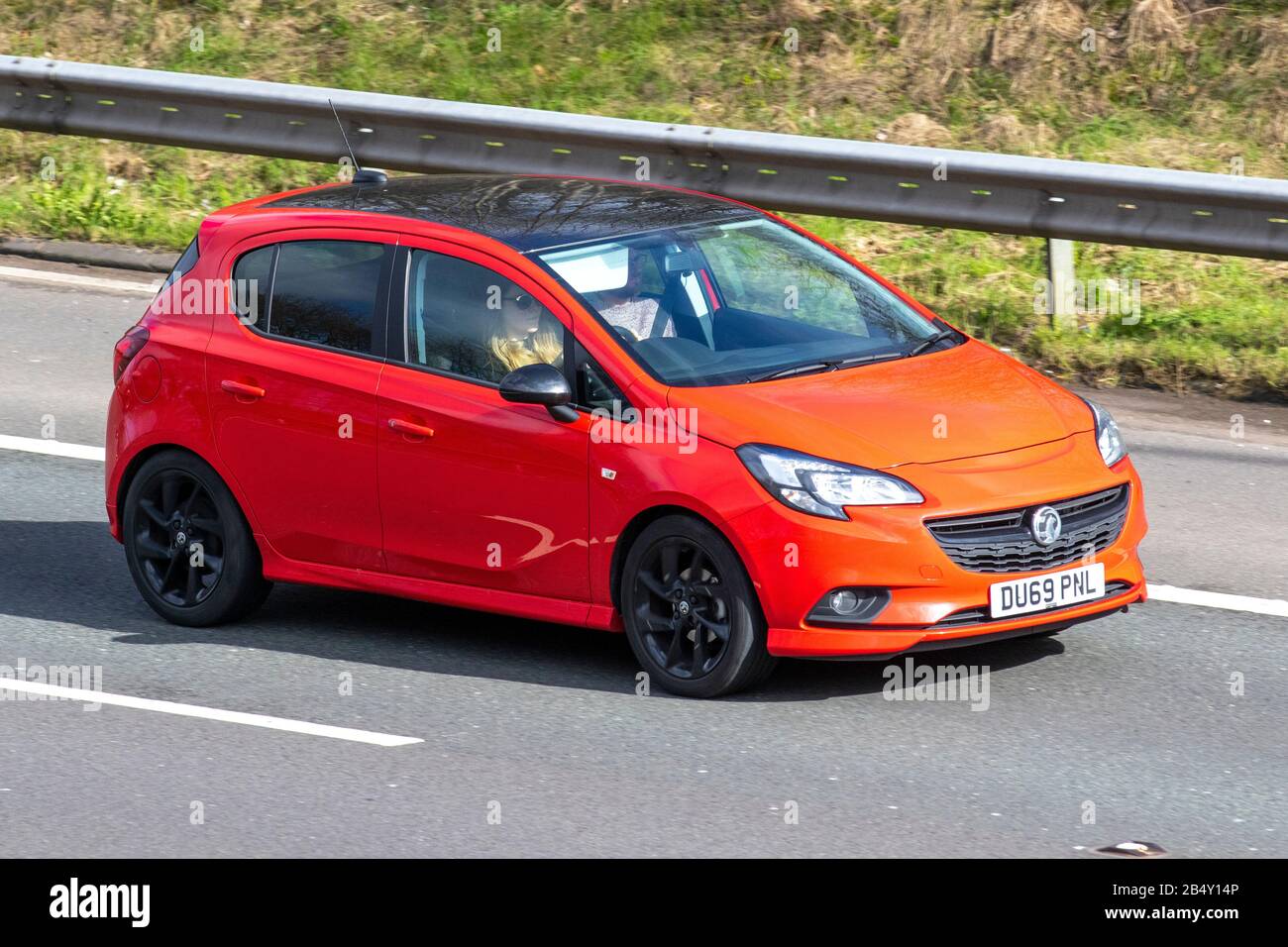 2019 Red Vauxhall Corsa SRI Vx-Line NAV BLK; Vehicular traffic ...