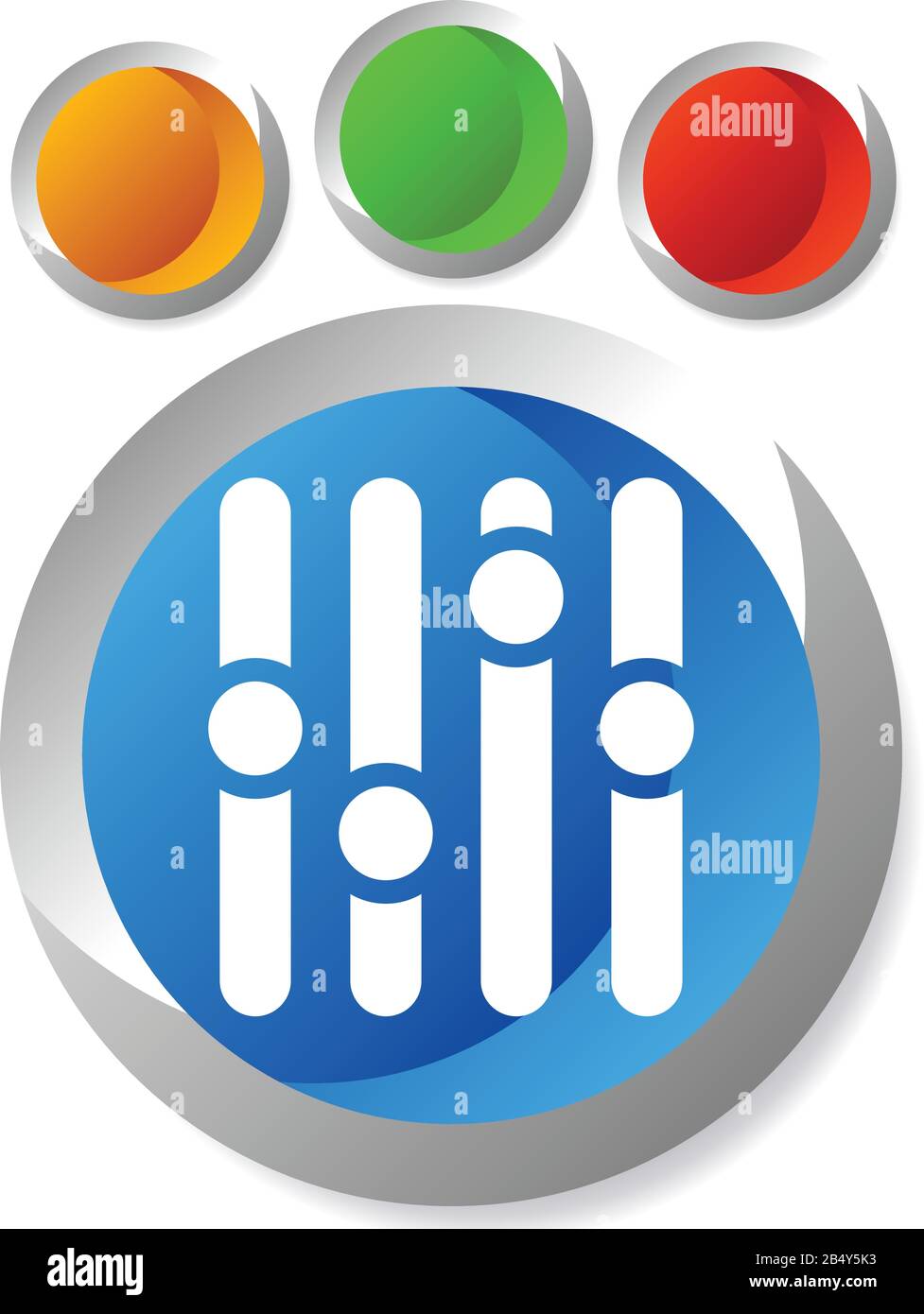 Levels switch Stock Vector Images - Alamy