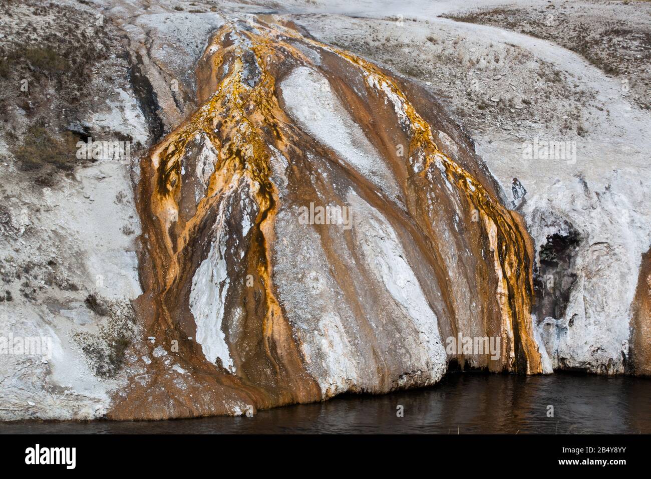 Abstract of Hot Springs Stock Photo - Alamy
