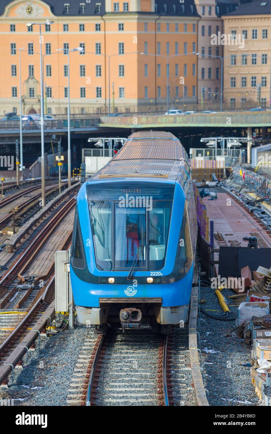 Stockholm metro sweden hi-res stock photography and images - Alamy
