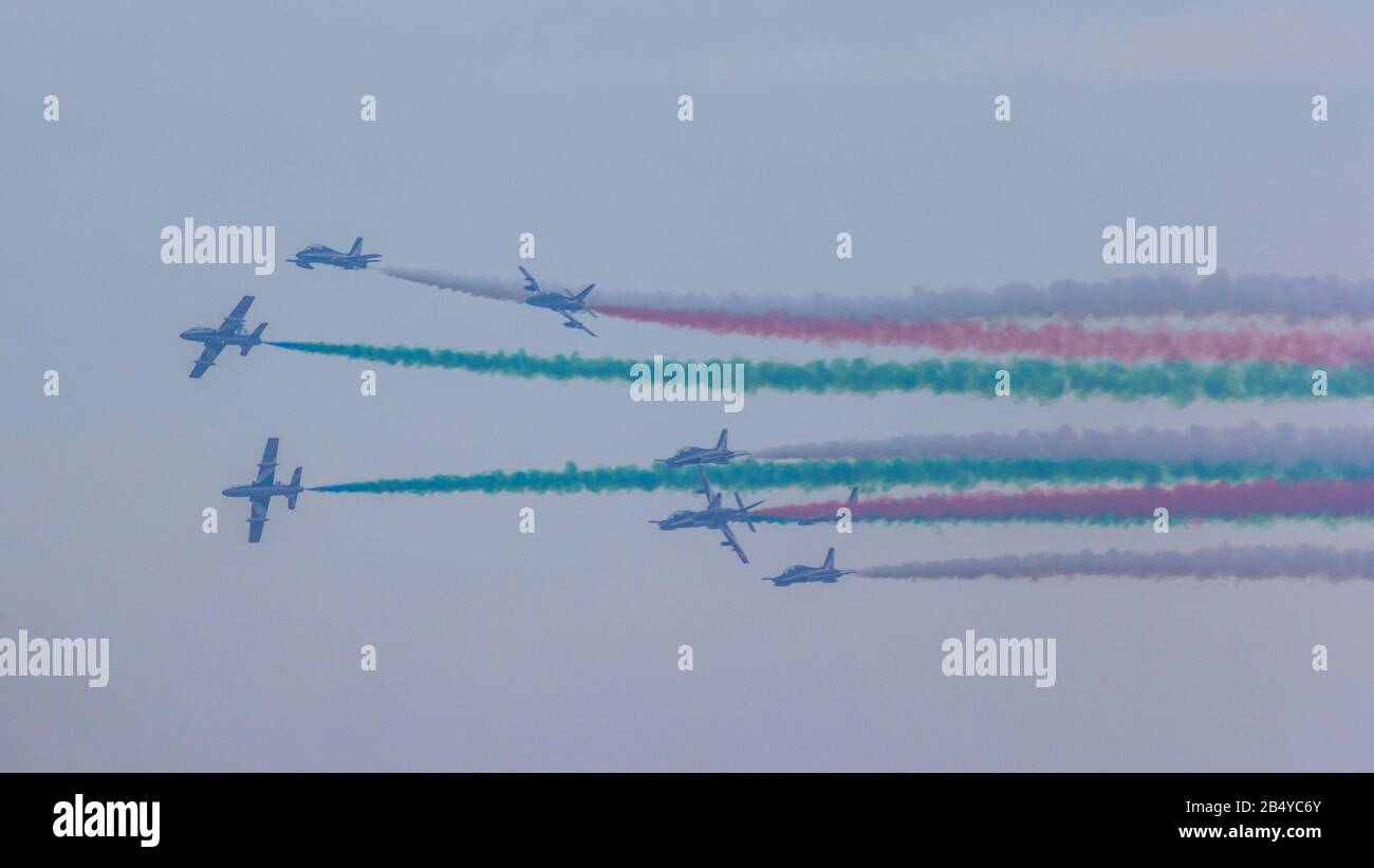Aircrafts at Milano Linate Airshow 2019 Stock Photo - Alamy