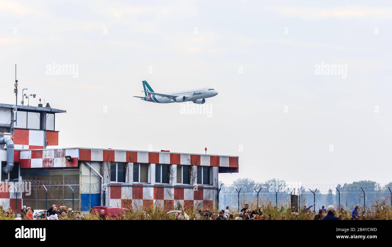 Aircrafts at Milano Linate Airshow 2019 Stock Photo - Alamy