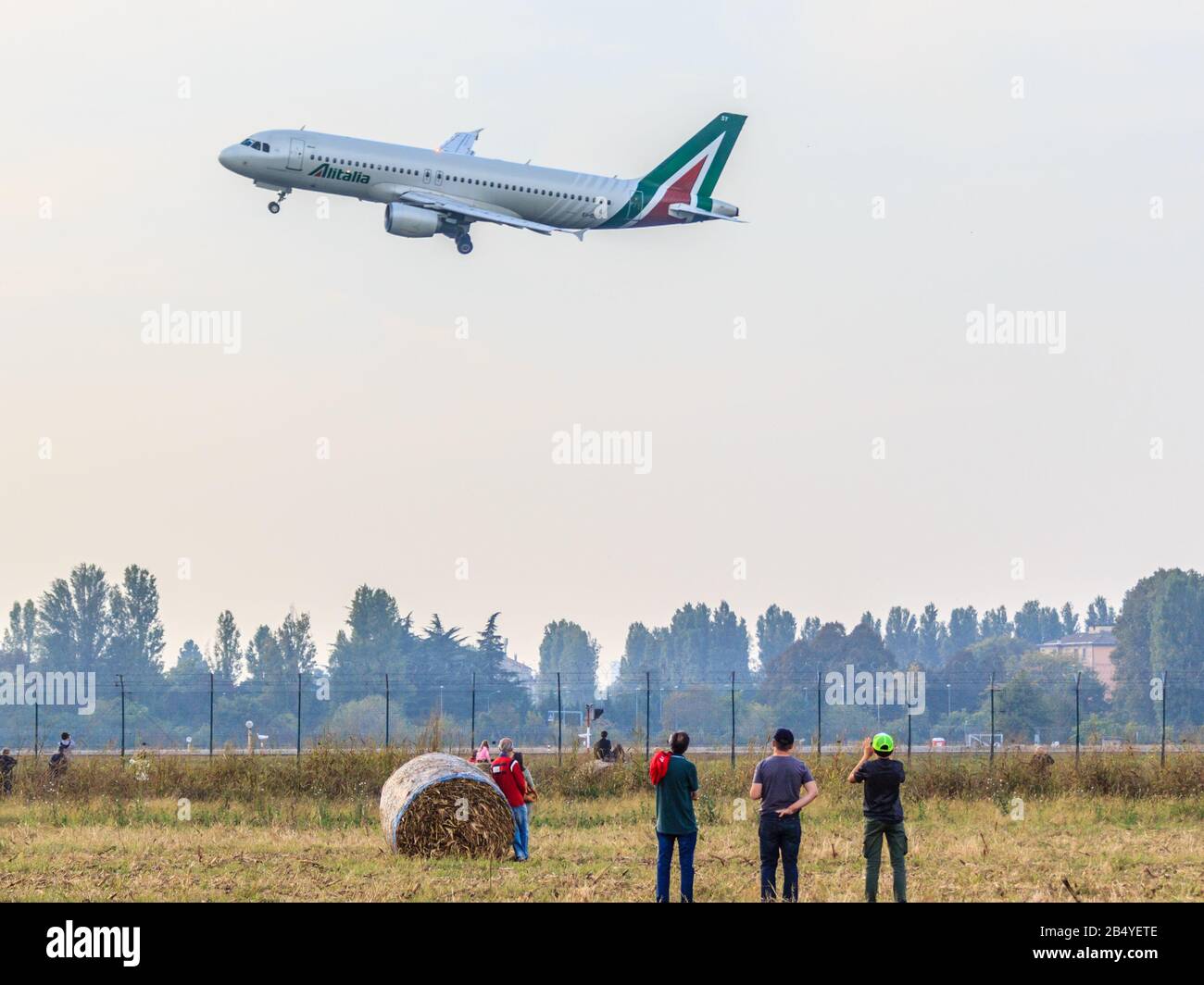 Aircrafts at Milano Linate airshow 2019 Stock Photo - Alamy