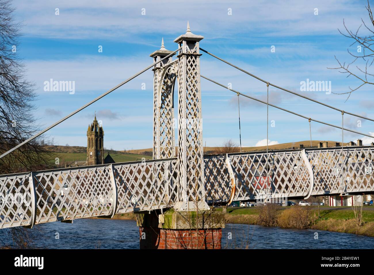 Peebles priorsford bridge hi-res stock photography and images - Alamy