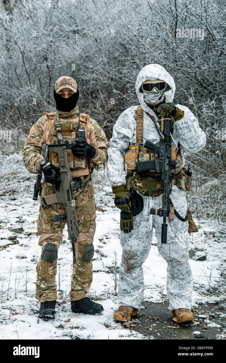 Green Camouflage Uniform