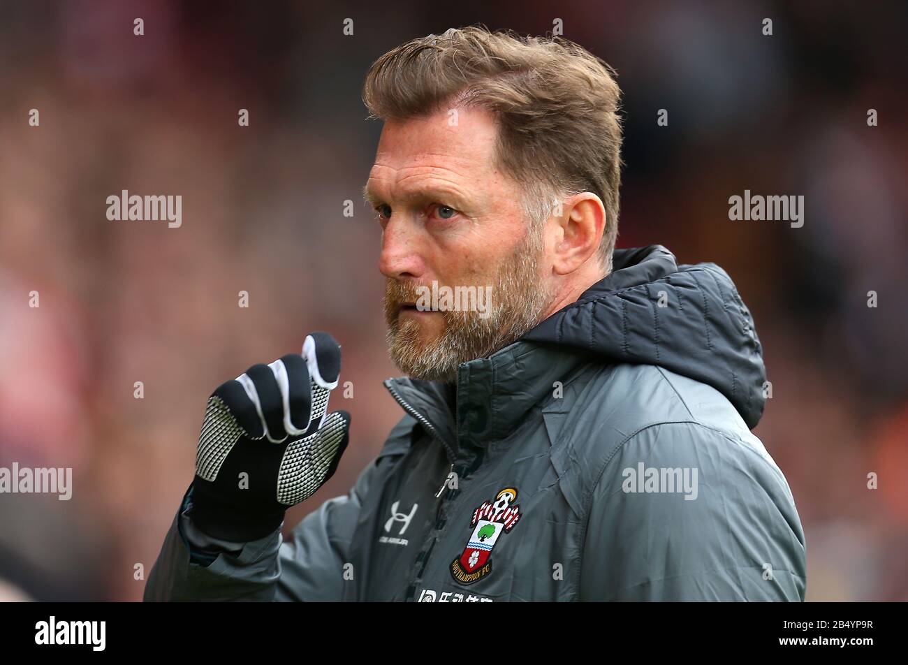 Southampton manager Ralph Hasenhuttl prior to kick-off during the ...