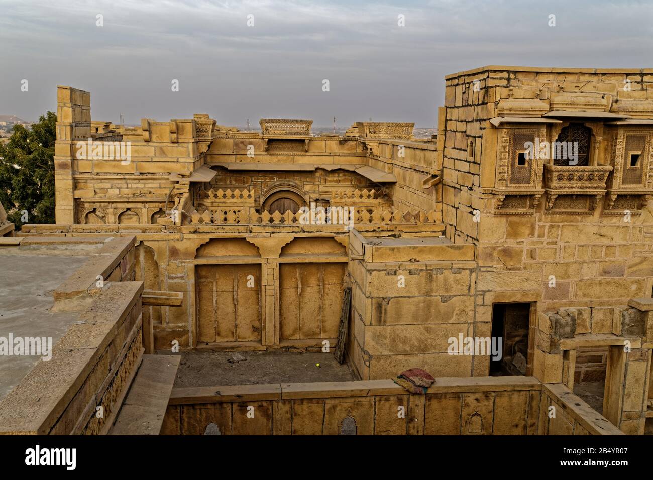 Jaisalmer, Rajasthan, india. 20th Jan, 2014. The Salam Singh Ki Haveli ...