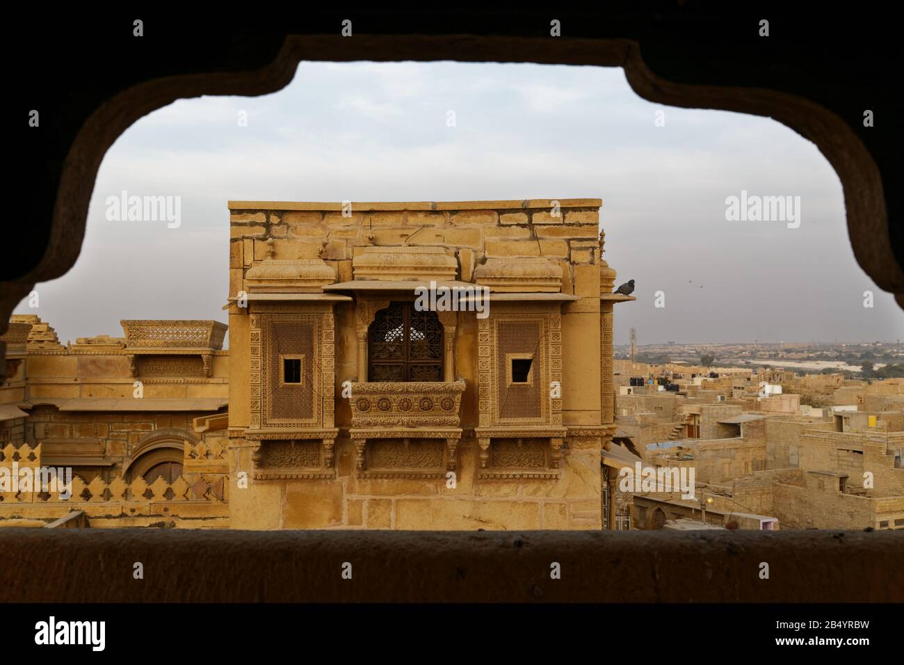 Jaisalmer, Rajasthan, india. 20th Jan, 2014. The Salam Singh Ki Haveli ...
