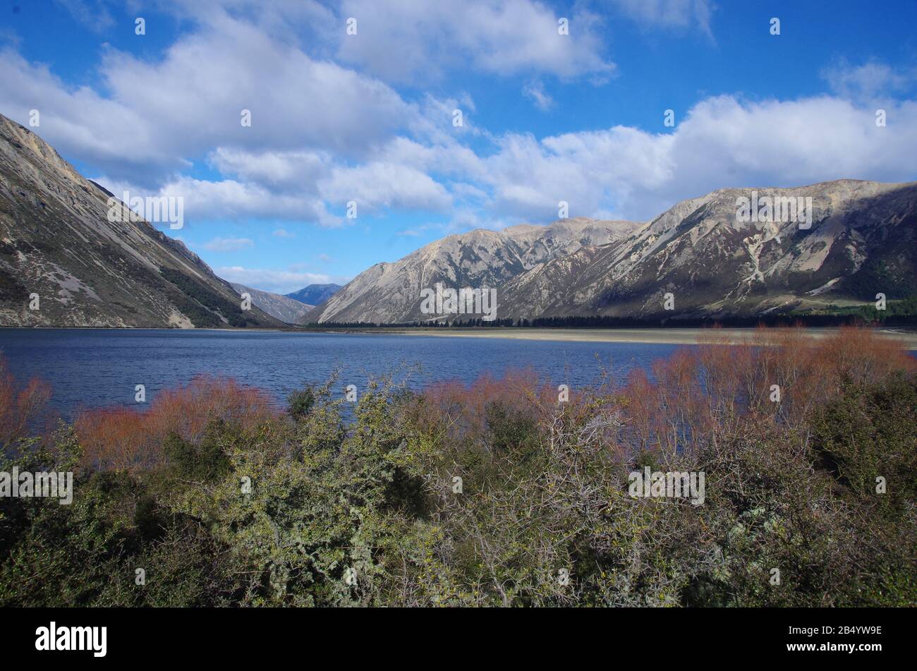 State Highway 73 alternative Te Araroa Trail route. South Island. New ...