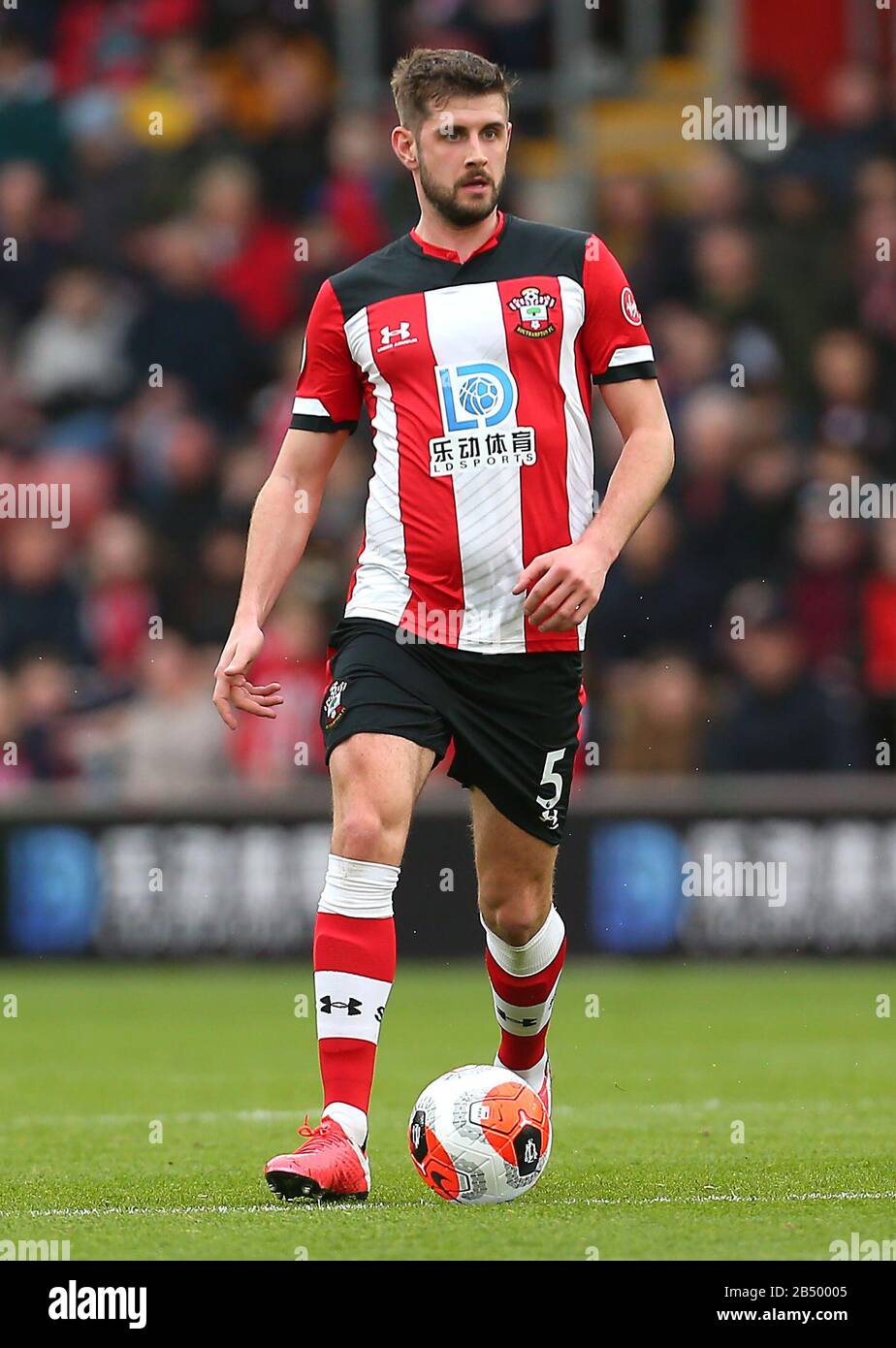 Southampton's Jack Stephens during the Premier League match at St Mary ...