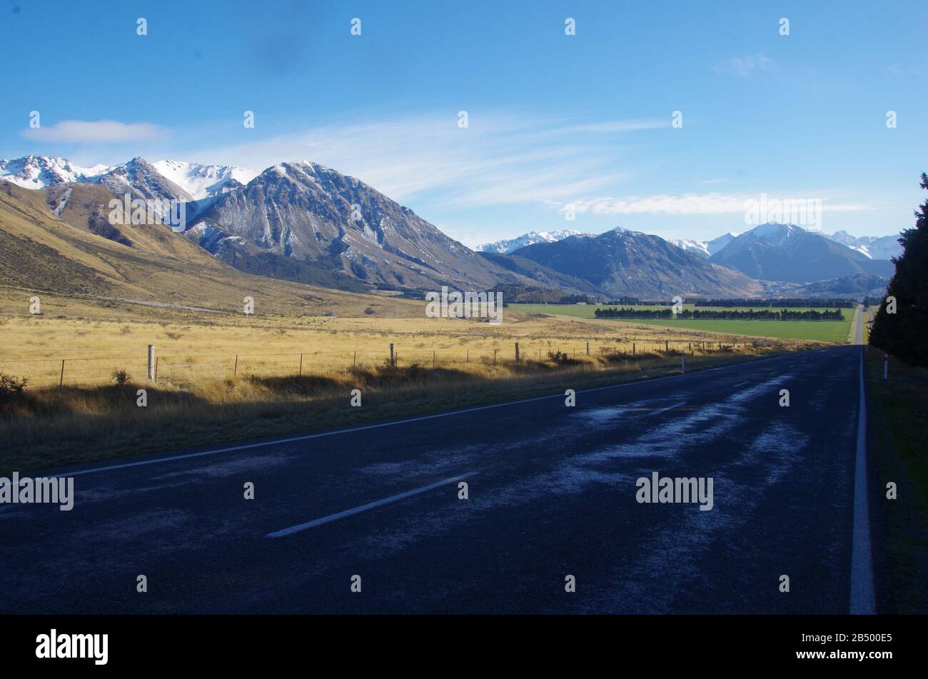 State Highway 73 alternative Te Araroa Trail route. South Island. New ...