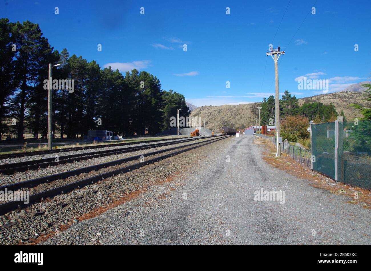 State Highway 73 alternative Te Araroa Trail route. South Island. New ...