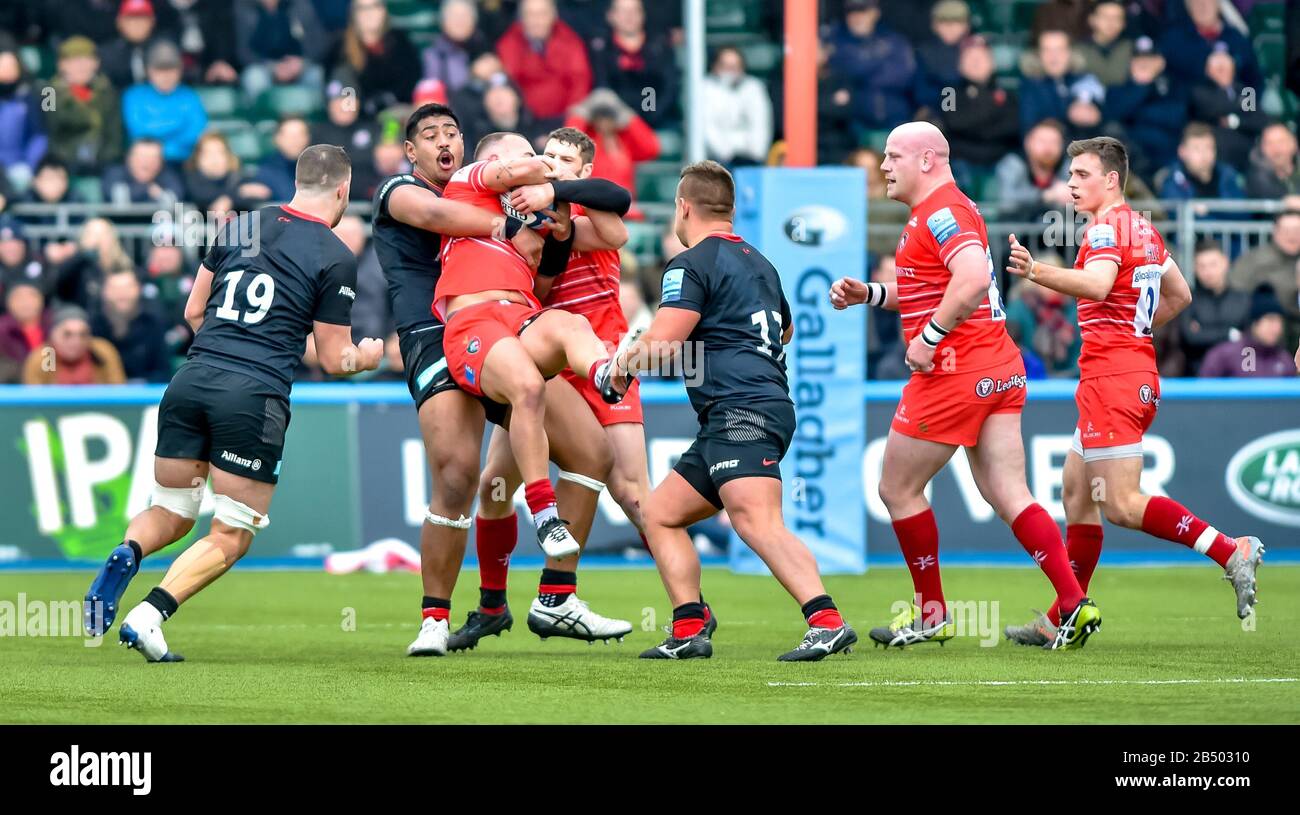 Leicester tigers rugby club ground hi-res stock photography and images ...