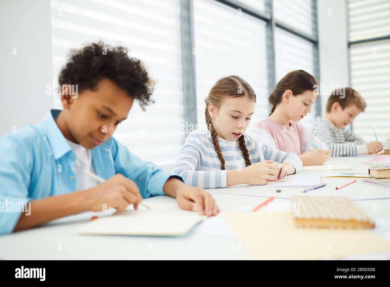 Modern Classroom Students