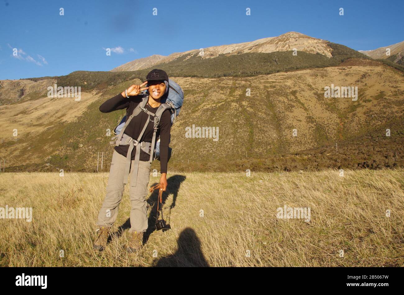 State Highway 73 alternative Te Araroa Trail route. South Island. New ...