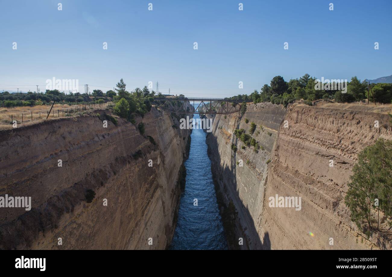 Koronth canal hi-res stock photography and images - Alamy
