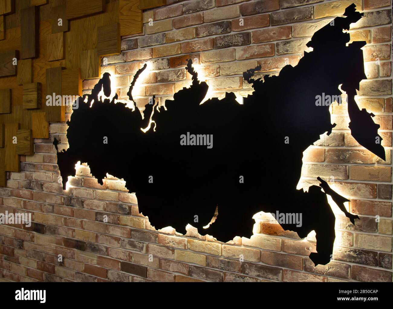 Bricks world map hi-res stock photography and images - Alamy