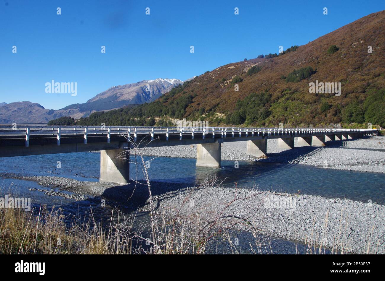 State Highway 73 alternative Te Araroa Trail route. South Island. New ...