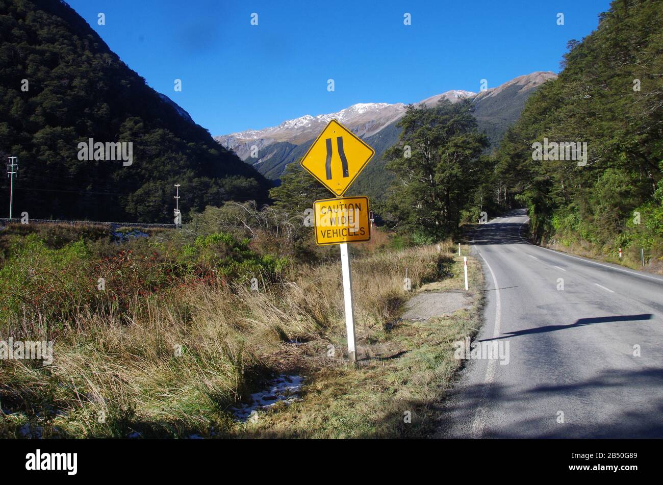 State Highway 73 alternative Te Araroa Trail route. South Island. New ...