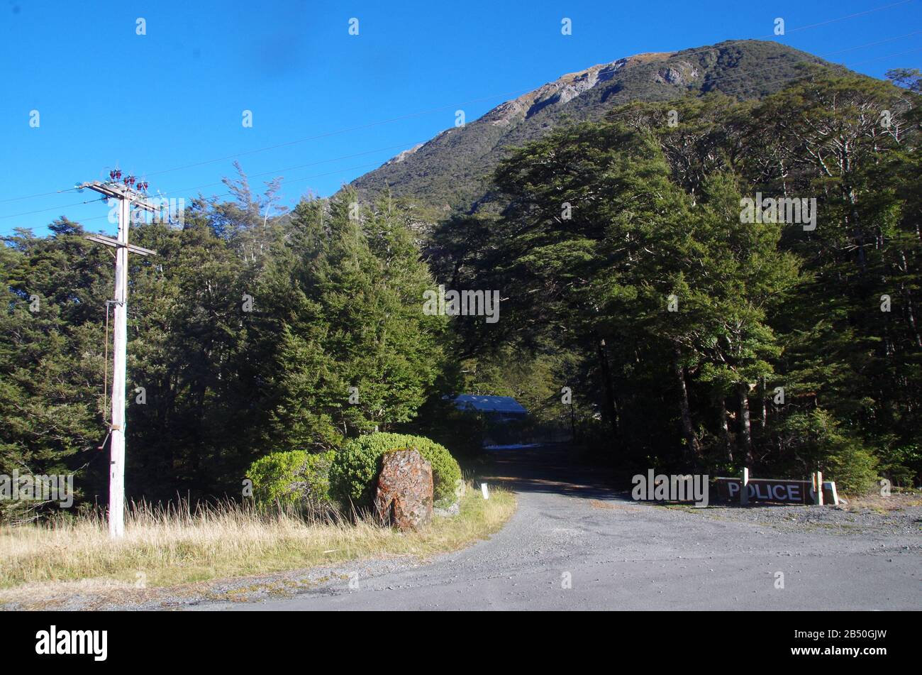 State Highway 73 alternative Te Araroa Trail route. South Island. New ...