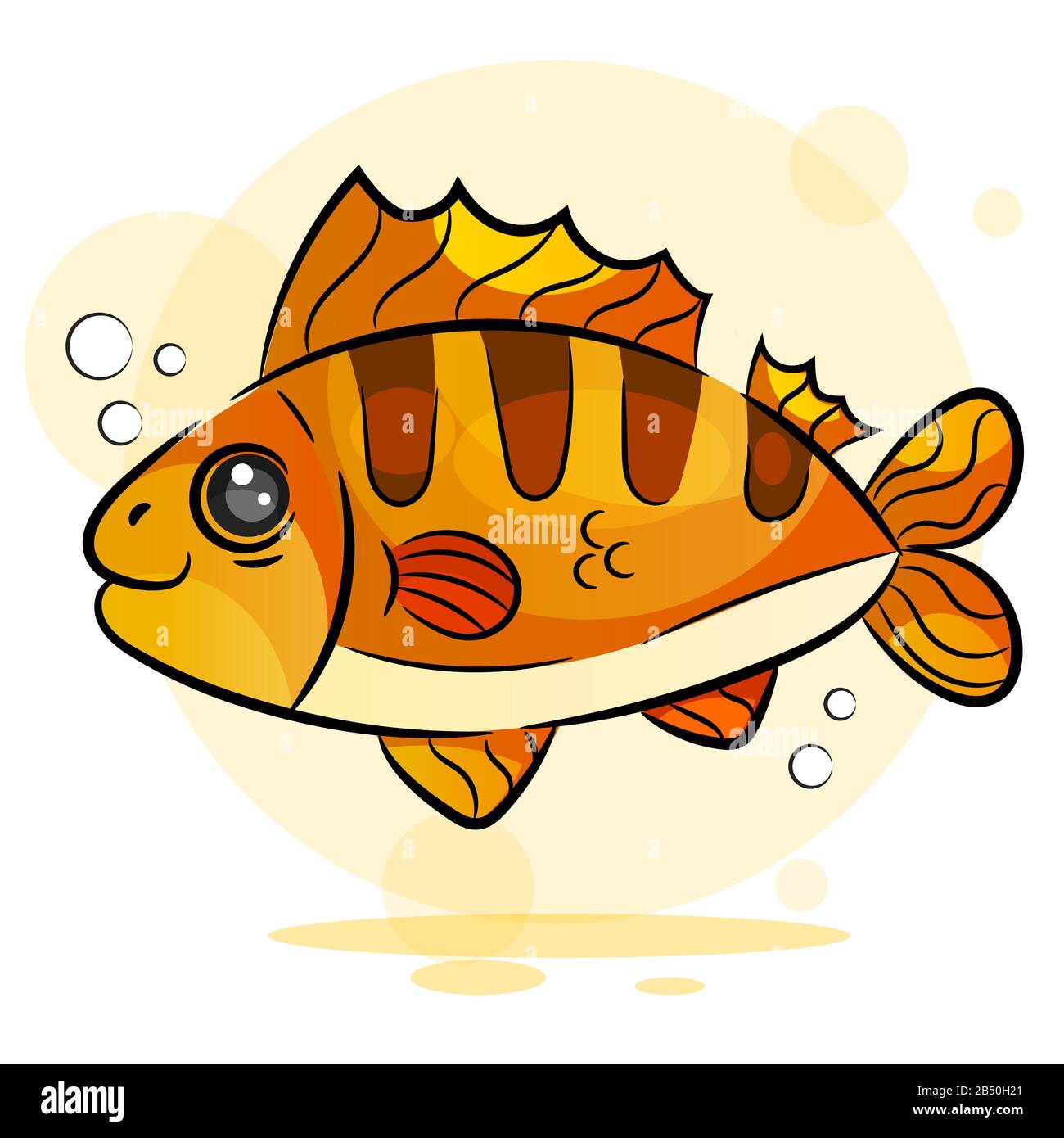 Perch Vector On White Background . Vector Logo Stock Vector Image & Art ...