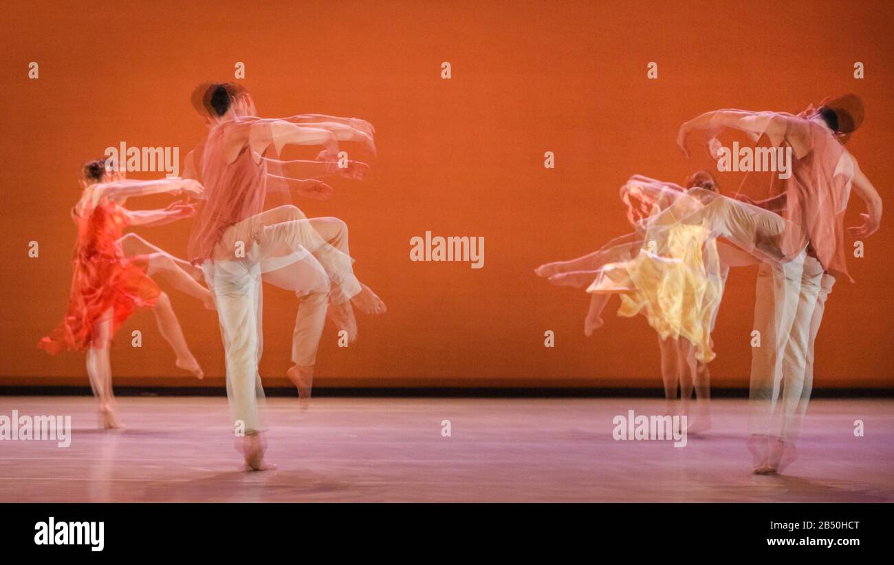 London, UK. 7th Mar, 2020. Richard Alston Dance Company dance 'Voices ...