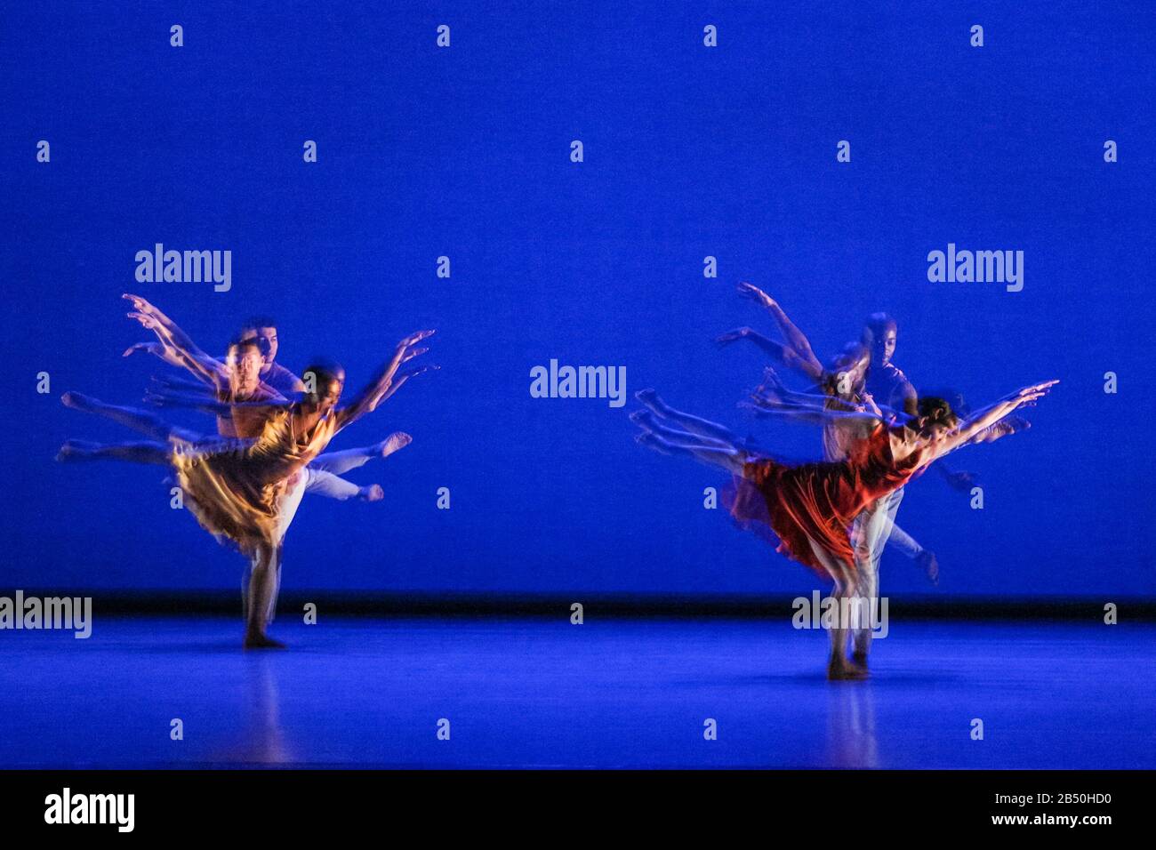 London, UK. 7th Mar, 2020. Richard Alston Dance Company dance 'Voices ...