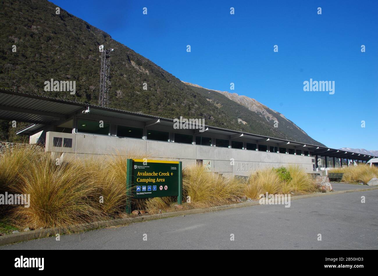 State Highway 73 alternative Te Araroa Trail route. South Island. New ...