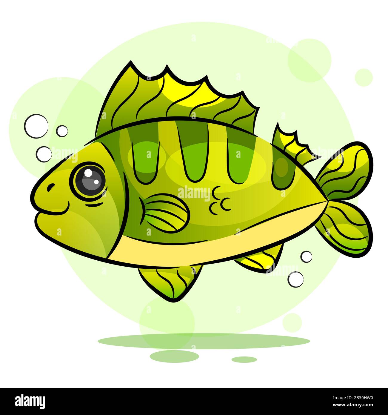 Perch Vector On White Background . Vector Logo Stock Vector Image & Art ...