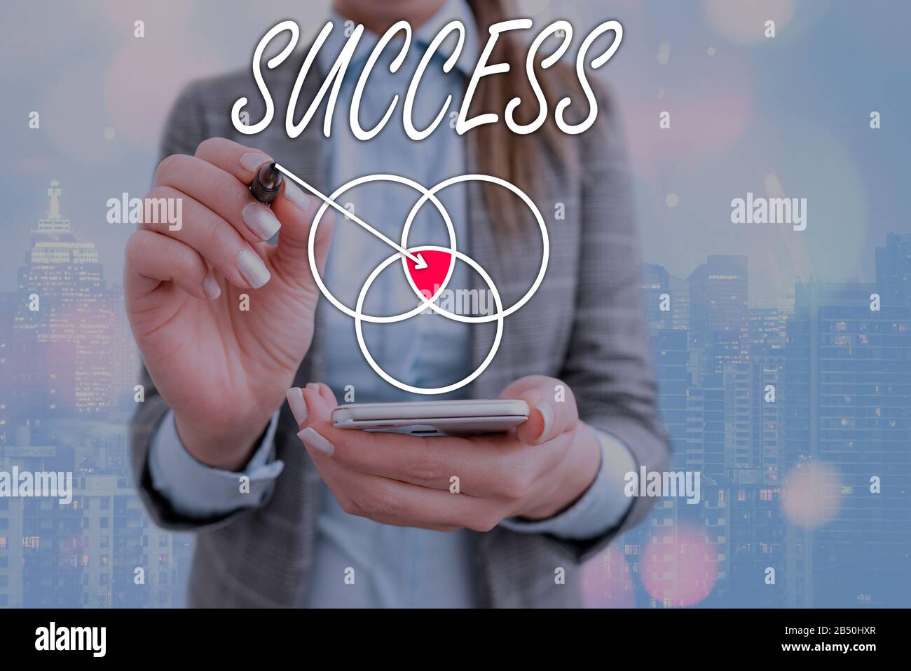 Text sign showing Achieving Success. Business photo text Growth success ...
