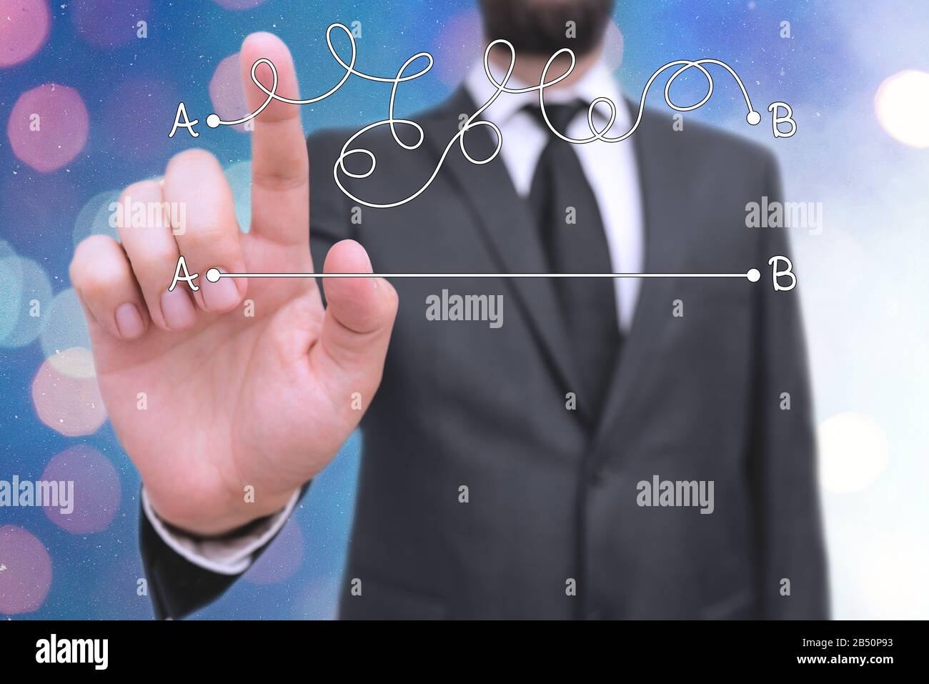 Writing note showing Simplify your ideas. Business concept for Make ...